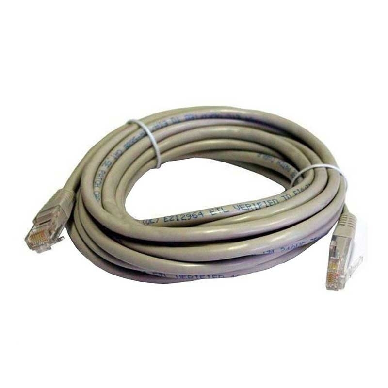 LAN CABLE 10 FT G5 GRIS - Western Paper
