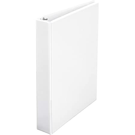 PRES. BINDER 1" WHITE - Western Paper
